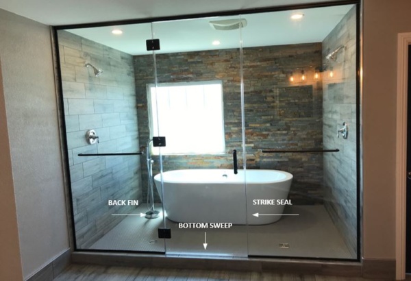 Shower Sweeps Polycarbs - A Cutting Edge Glass & Mirror
